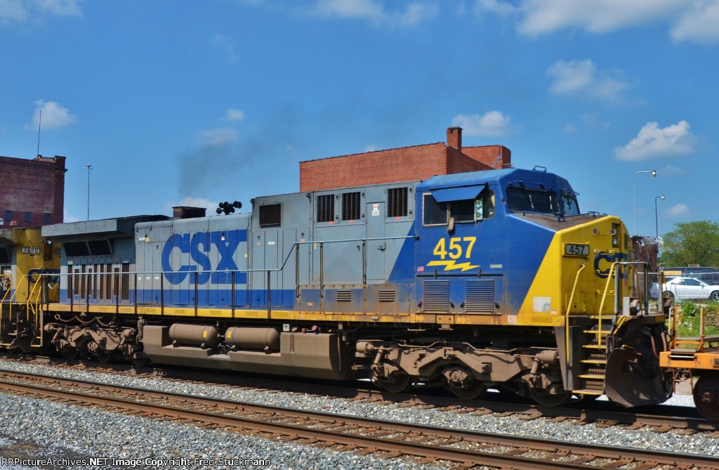 CSX 457 brings up the rear of it's power duo, and this album.